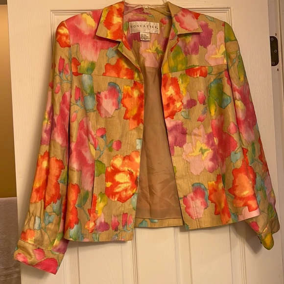 Doncaster | Jackets & Coats | Multi Colored Jacket By Doncaster | Poshmark